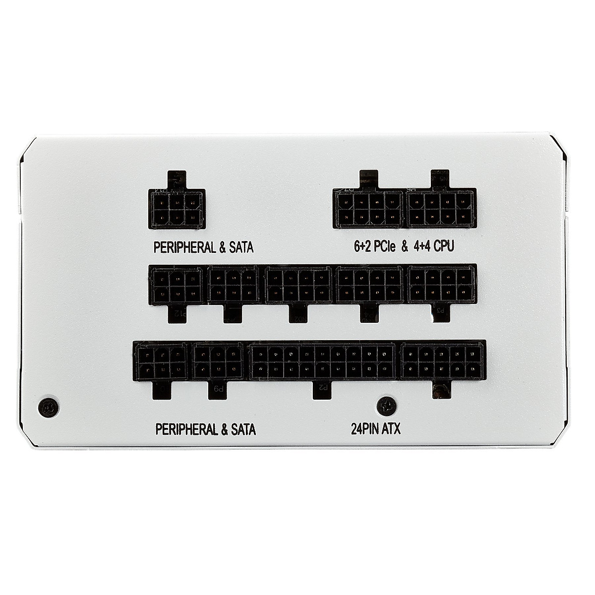 Corsair RM850x White Series Full Modular 80PLUS Gold ATX Power Supply Unit - White