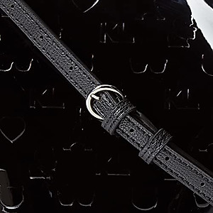 Karl Lagerfeld Paris womens Maybelle Camera Crossbody Cross Body, Black Maybelle, One Size US