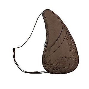 AmeriBag Women's Healthy Back Bag Microfiber Love My Life Small, Chocolate, One Size