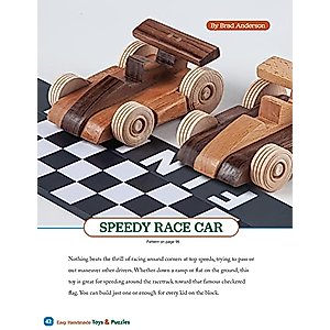 Easy Handmade Toys & Puzzles: 35 Wood Projects & Patterns (Fox Chapel Publishing) Compilation from Scroll Saw Woodworking & Crafts Magazine for Beginner to Intermediate Scrollers; Full-Size Patterns