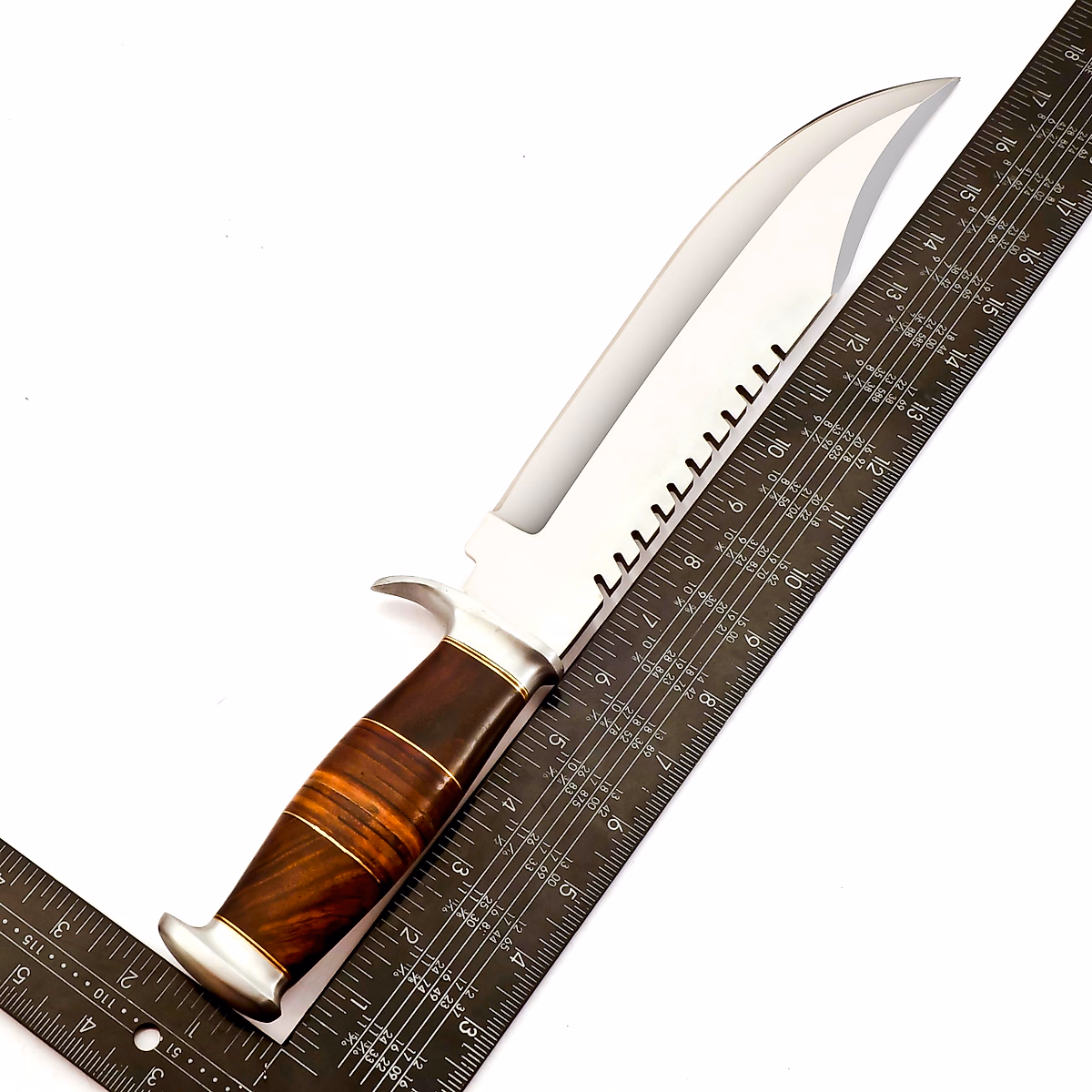 UK UNIQUE SHARP KNIVES J2 Stainless Steel BK-3059 Handmade 2PCS Hunting Knife -Beautiful Rose Wood Handle