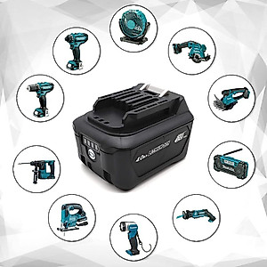 TF-POWER 12V 10.8V 4,0A Battery BL1016 BL1041B BL1040B BL1021B with Charger for Makita DC10WD DC10SB, Replace for Makita 12V Battery DF031D TD110D JR103D JR105D HP332D HP333D HSS01D
