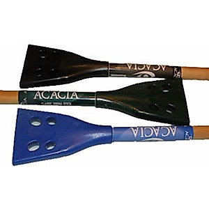 ACACIA Classic Broomball Sticks, Natural Wood/Black