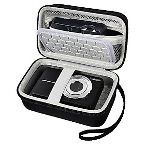 Comecase Digital Camera Carrying Case Compatible with CAMKORY/for VAHOIALD/for Canon PowerShot G7X/ for Kodak Pixpro/for Sony DSCW800 Compact Small Camera Storage Bag for Boys Girls Kids - Black
