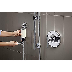 Kohler 30646-CP Aquifer Shower Water Filtration System, Reduce Chlorine, Includes Filter Replacement, Polished Chrome