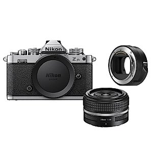 Nikon Z fc DX-Format Mirrorless Camera with NIKKOR Z 28mm f/2.8 (SE) Lens Bundle with FTZ II Mount Adapter