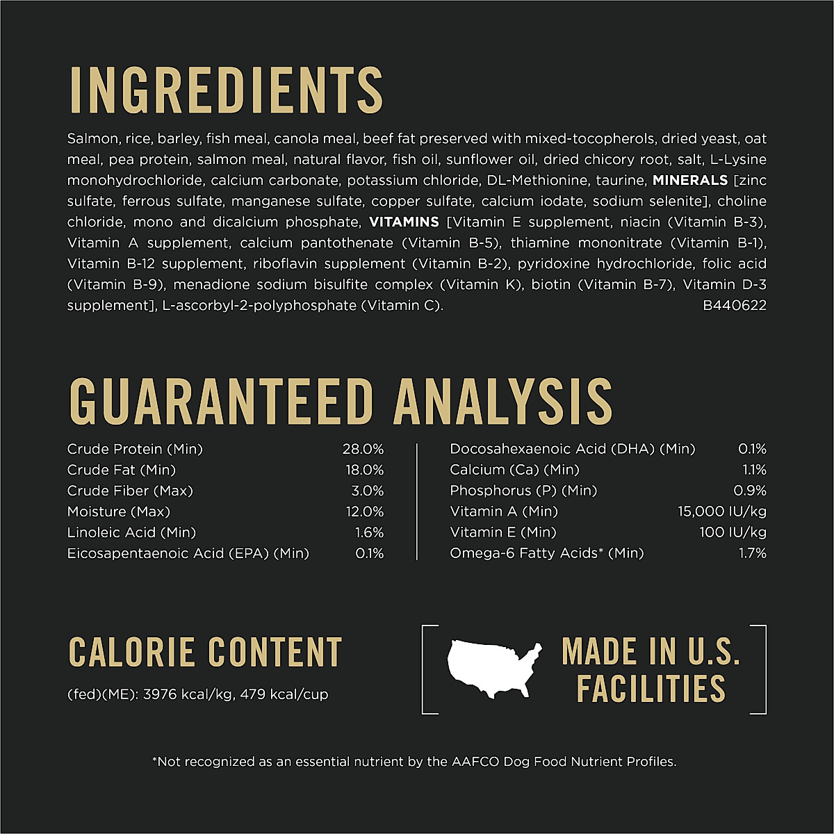 Purina Pro Plan Sensitive Skin and Stomach Dog Food Puppy Salmon and Rice Formula - 16 Lb. Bag