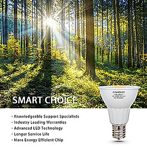 OTAHOMEE E17 LED Light Bulb,E17 Intermediate Base Type R14 Reflector LED Spotlight Bulb Used for Desk Lamp,Cabinet Lighting,Reading Lamp,5W(60W Equivalent) Warm White 3000K Non-Dimmable 1Pack