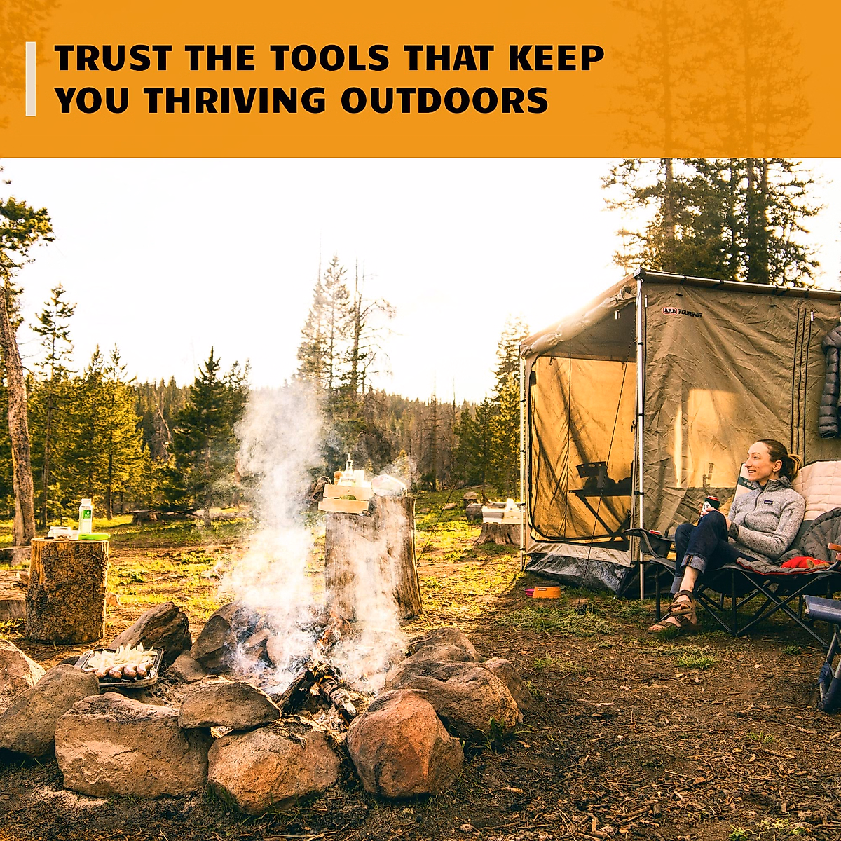 Ferro Rod Fire Starter Survival Tool | Flint and Steel w/ 4PK Jumbo Tinder Rope Fire Starters for Campfires Hiking Backpacking | Waterproof Magnesium Farrow Rod Tools