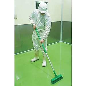 Vikan, Blue Brush,Wall/Floor Scrub,Stiff,12",PP/PBT, 7060