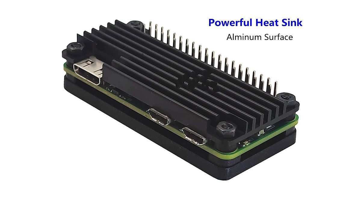 WEIYIXING Raspberry Pi Zero Heatsink Case - Improve Cooling