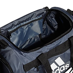 adidas Unisex Defender 4 Small Duffel Bag, Team Onix Grey, One Size