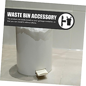 Hohopeti 10 Sets Trash Can Buckle Trash Can Lid Pin Lid Locking Trash Can Replacement Parts Door Latch Push Latch Garbage Can Lock Trash Can Lid Lock Trash Bin Latch Touch Latch Lid Latch