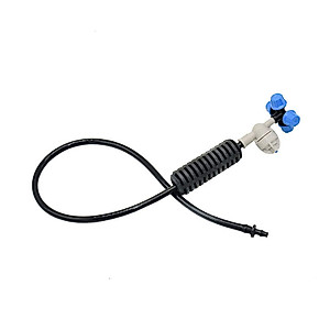 MANHONG Botanical Garden Lawn Nozzle Greenhouse Suspended Cross Atomization Nozzle, Anti-drip Spray Nozzle, Water Mist Cooling Nozzle 10 Sets (Color : 4 x Way)