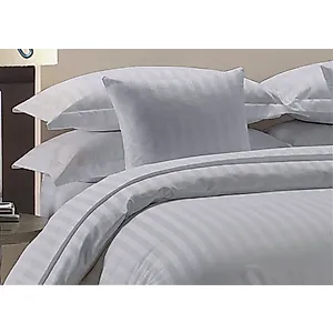 Luxurious Comfort Collection Comfort Beddings 100% Egyptian Cotton Duvets 600 Thread Count 3pc Duvet Set Twin Size Color Silver Grey
