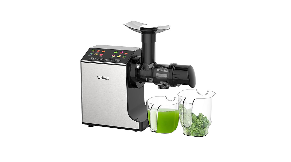 WHALL Masticating Juicer - Professional & Nutrient-Rich