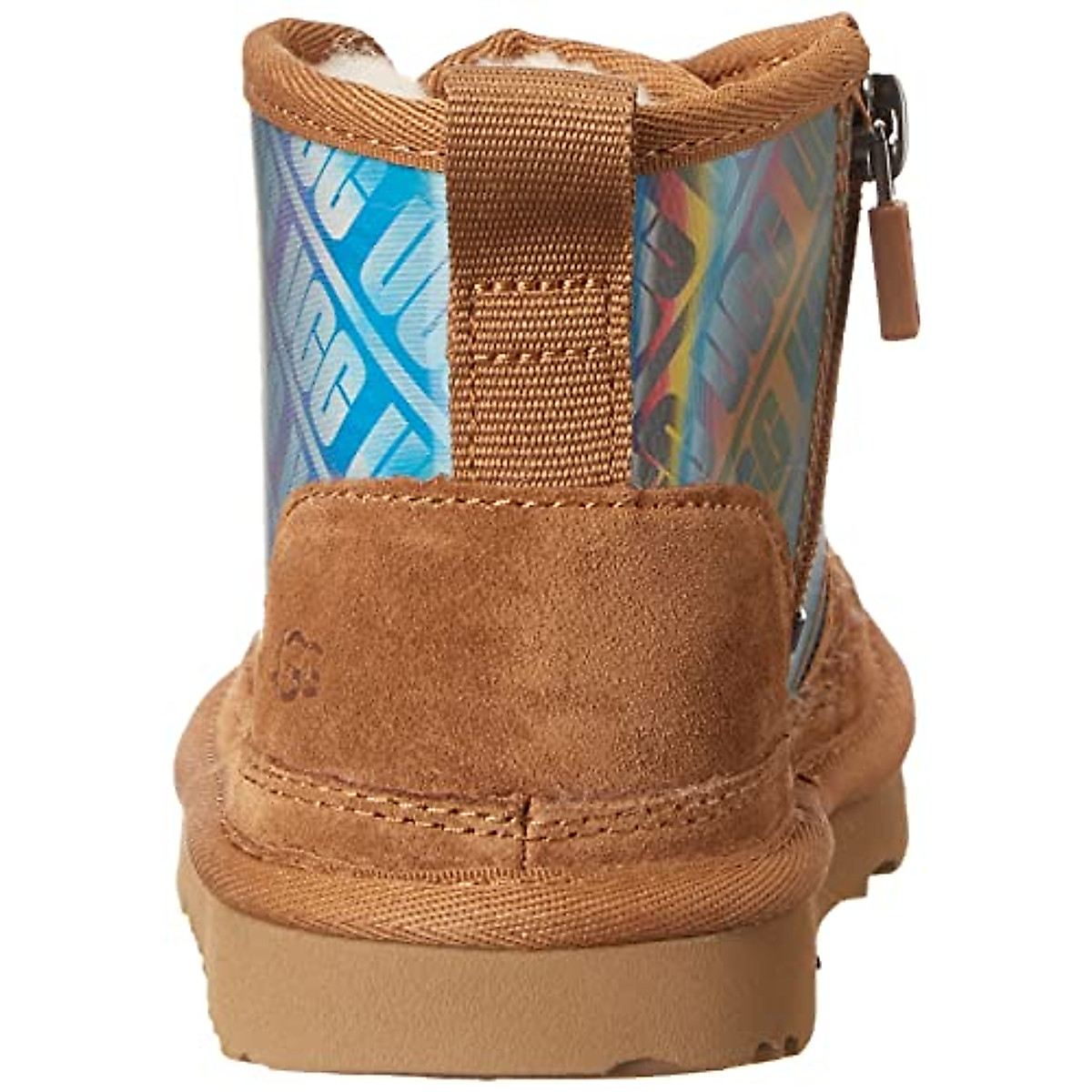 UGG Kids Neumel Chromatic Chukka Boot, Chestnut, 8 US Unisex Toddler