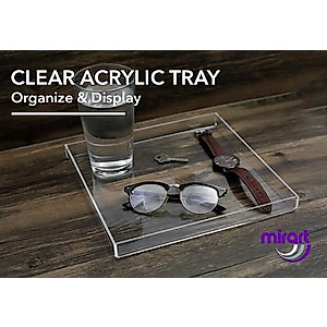 Mirart Clear Acrylic Tray (12 x 12)
