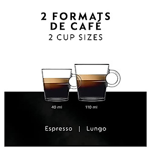 Nespresso Essenza Mini Espresso Machine by Breville,0.6 Liters, Piano Black