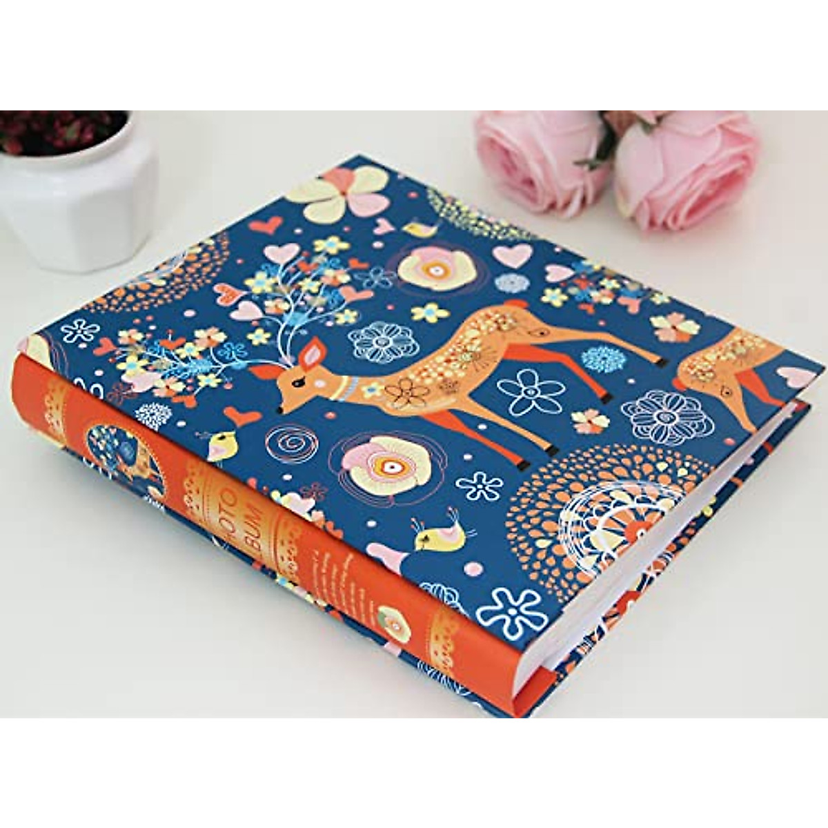 Ryttir Cute Baby Photo Albums 4x6 200 Photos,Four Seasons Theme Small Picture Album,Ideal Choice for Baby Book,Pregnancy Journal and Adventure