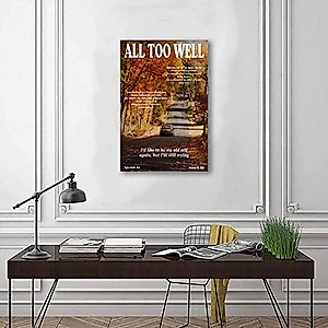 Music Poster Home Decor Taylor By Singer Album Cover Posters By Art Canvas Wall Art Hanging Picture Print Living Room Bedroom Decorative Painting (F,12x18in Unframe)