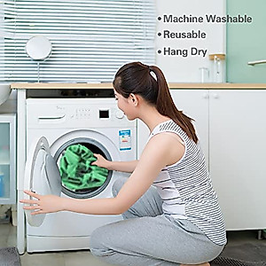 8 Pack Grocery Bags Reusable Foldable Shopping Bags X-Large 50LBS Groceries Bags Ripstop Machine Washable Sturdy Lightweight Polyester Fabric, Blue,red,yellow