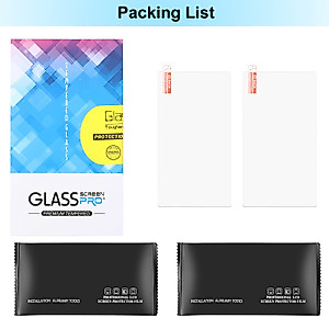 Skyreat Anti-Glare Matte Screen Protector Film For DJI Mini 4 Pro/Mini 3 Pro/Air 3 Drone Accessories, HD Tempered Glass 9H Hardness Matte Screen Protector for DJI RC/RC 2 Display Controller(2 Pack)