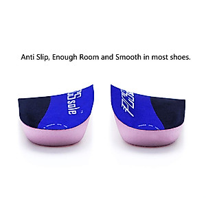 PCSsole 3/4 Orthotics Shoe Insoles High Arch Supports Shoe Insertsfor Plantar Fasciitis, Flat Feet, Over-Pronation, Relief Heel Spur Pain (XL:Men9-11/Women10-12)
