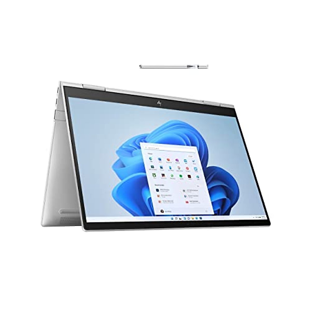 HP Envy 2-in-1 13.3" WUXGA (1920 x 1200) Touch-Screen Laptop | Intel Core i7-1250U Procoessor| 8GBDDR4 | 512GB SSD | Backlit Keyboard|Intel Iris Xe Graphics| Silver |Bundle Stylus Pen