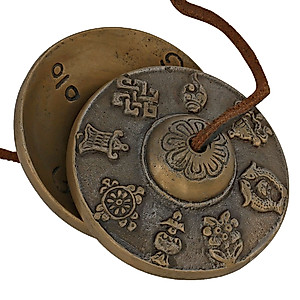 Buddhist Chime Tibetan Cymbal Bell Musical Instrument 2.5 Inch