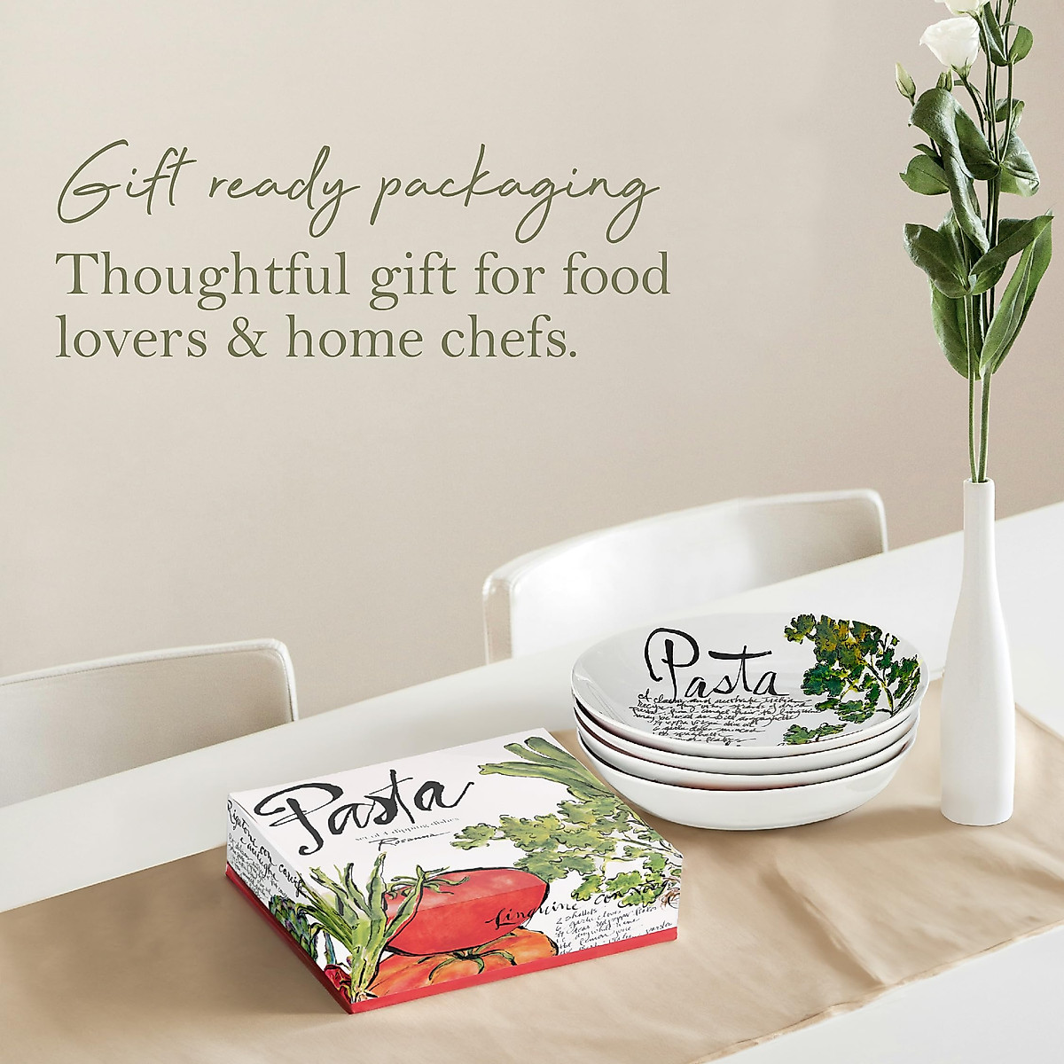 Rosanna Pasta Italiana Pasta Bowls Set of 4