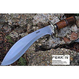 Perkin - Custom Handmade Hunting Knife - 01 Carbon Steel - Kukri Knife