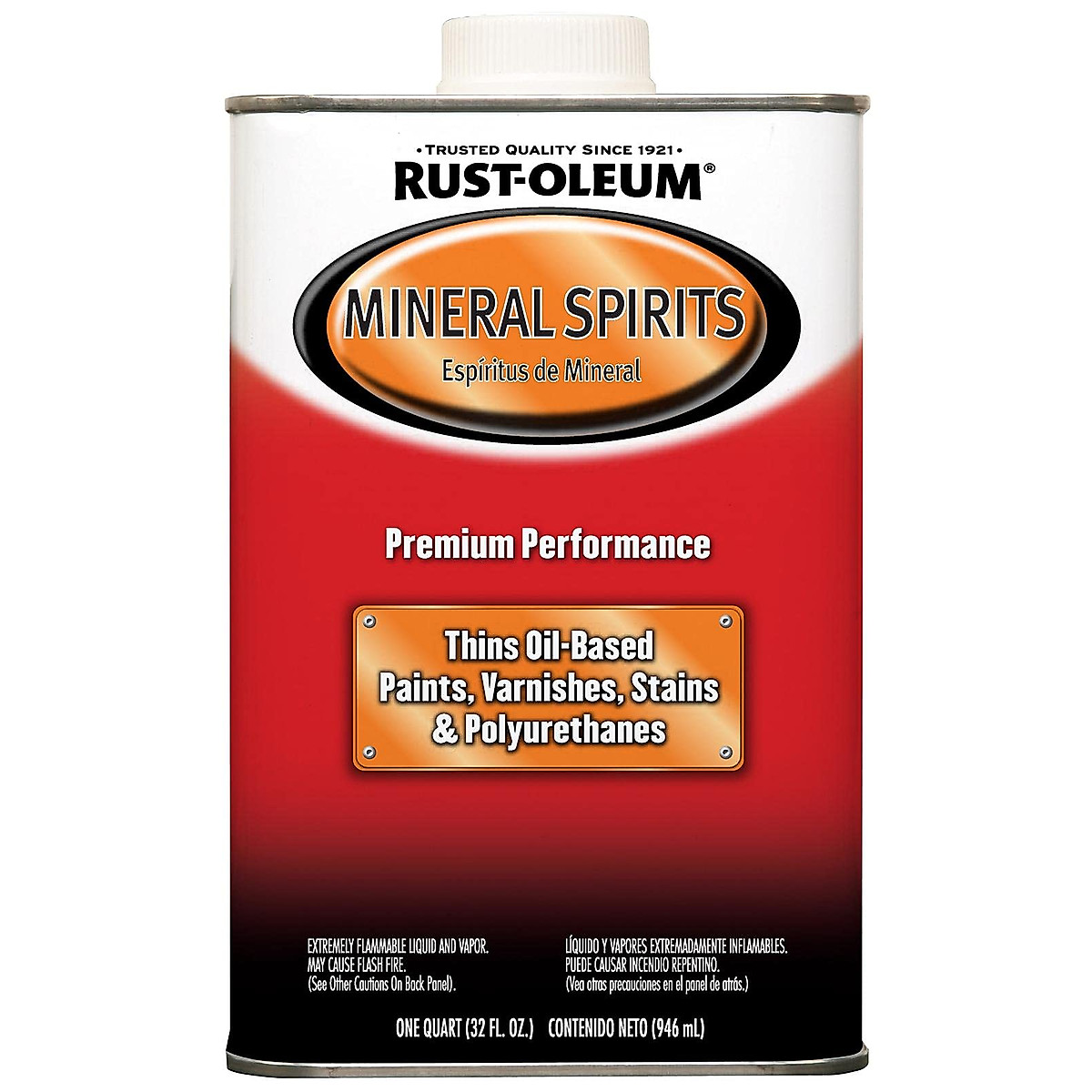Rust-Oleum Automotive 253351 32-Ounce Low Voc Mineral Spirits Quart