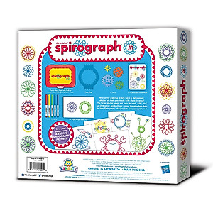 Spirograph Jr. — Jumbo Sized Gears Classic Retro Toy For Spiral Drawing Art Design Toy Kit for Smaller Hands — For Kids Ages 3 and Up