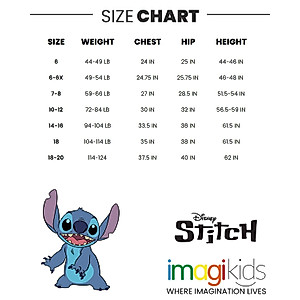 Disney Lilo & Stitch Little Girls Pullover FleeceHoodie and Leggings Outfit Set Blue 7-8