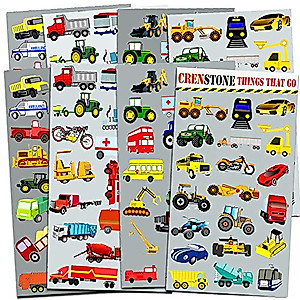 Color Shop Hot Wheels Backpack and Lunch Box Kids - 6 Pc Bundle 16'' Hot Wheels Backpack, Lunch Bag, Water Bottle, Cars and Trucks Stickers, Backpack Clip, and More (Hot Wheels School Supplies)