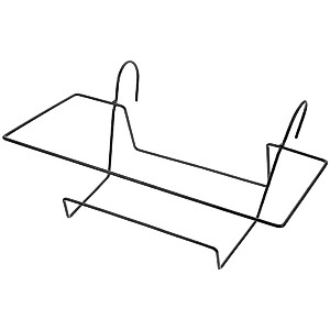 YARNOW Flower Pot Hanger Black Stand Black Flower Pots Hanging Wall Planters Hanging Flower Pot Black Plant Pot Hanging Plant Pots Black Hanging Planter Bonsai Rack Iron Track Rectangle