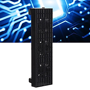 Auto Cooling Fan for PS4 Slim, Intelligent Automatic Temperature Sensor Controlled Radiator External USB Cooler 3 Fan Low Noise for PS4 Slim Gaming Console