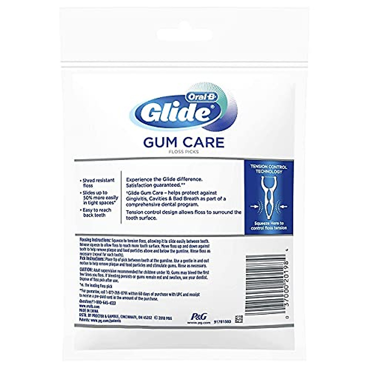 GLIDE - 749931 Glide Pro-Health Advanced Floss Picks 30 Ea (Pack of 12)