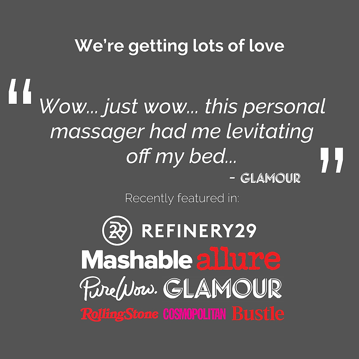 Ava Vibrator Wand Sex Toys [Clit Stimulator Vibrators] Vibrator for Woman | Sex Toy | 4+ Hr Battery | Gifts for Women | 20 Patterns & 8 Speeds of Pleasure | Quiet Adult Sex Toys -Standard - Black