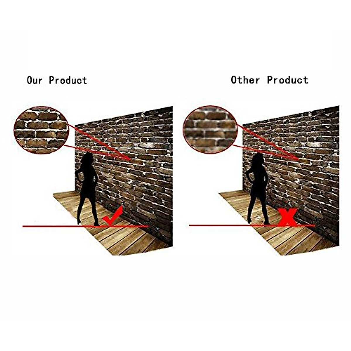 Dudaacvt Enchanted Forest Backdrop 5x7ft Trees Path Wood Floor Rain Photo Background Vinyl Shoot Studio Props for Party Pictures Q007