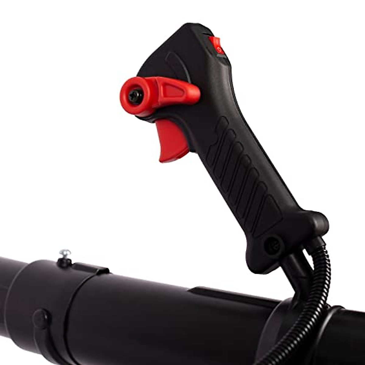 Voohek Backpack Leaf Blower Gas-Powered, 52cc 2-Cycle Engine, Gasoline Blower, 530CFM, 248MPH, Red