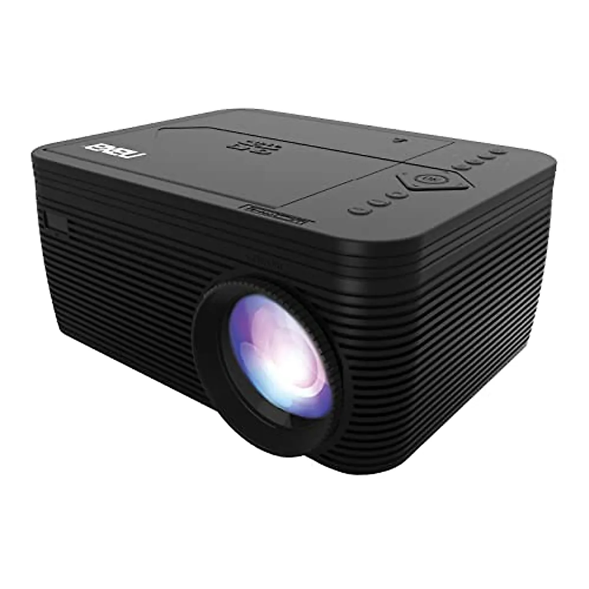 Naxa Electronics NYP-2502C 150″ Home Theater LCD Projector Combo with Built-in DVD Player, Remote, and Case, Gaming Consoles, Bluetooth, HDMI x 2, USB 2.0, MicroSD Support, VGA, Black (NVP-2502C)