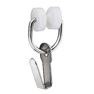 RecPro RV Nylon Wheel Carrier Hook for I Beam Track Curtain Rod (20)