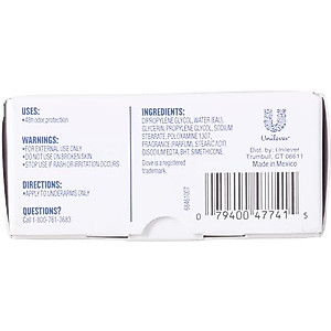 Dove Deodorant Refills Refill Kit 0% Aluminum Cucumber & Green Tea Aluminum Free Deodorant 1.13 oz