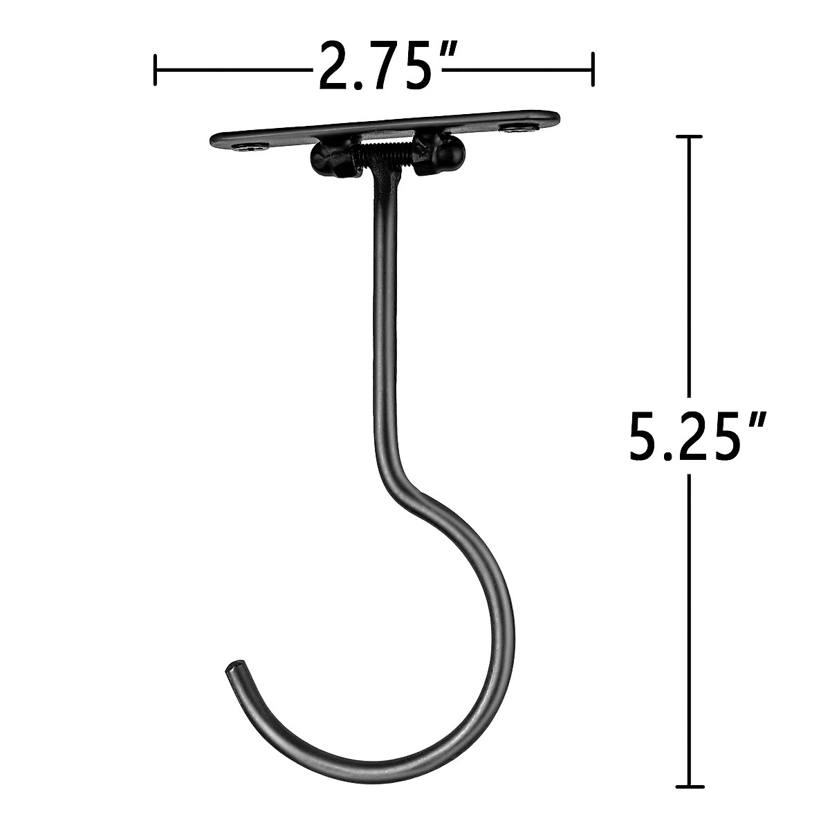 JINIHFW Banana Hook,Under Cabinet Banana Hook Foldable,Metal Banana Holder Hook Under Cabinet to Keep Bananas Fresh,Banana Hanger Hook
