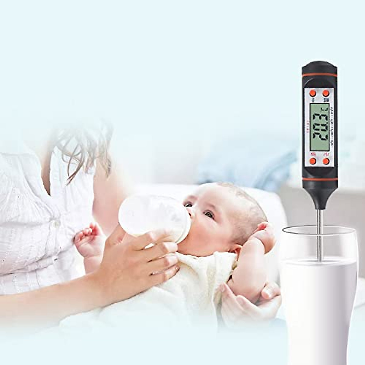 Food Thermometer, Digital Instant Read Meat Thermometer