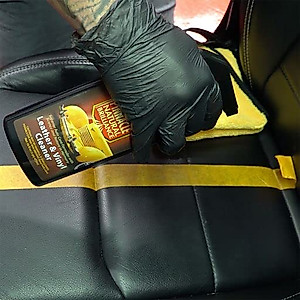 Pinnacle Natural Brilliance Leather Combo, 2 16 Oz. Bottles, Automotive Leather Conditioner, Leather & Vinyl Cleaner, 2-Piece Clean & Condition Combo Kit, PIN-250340