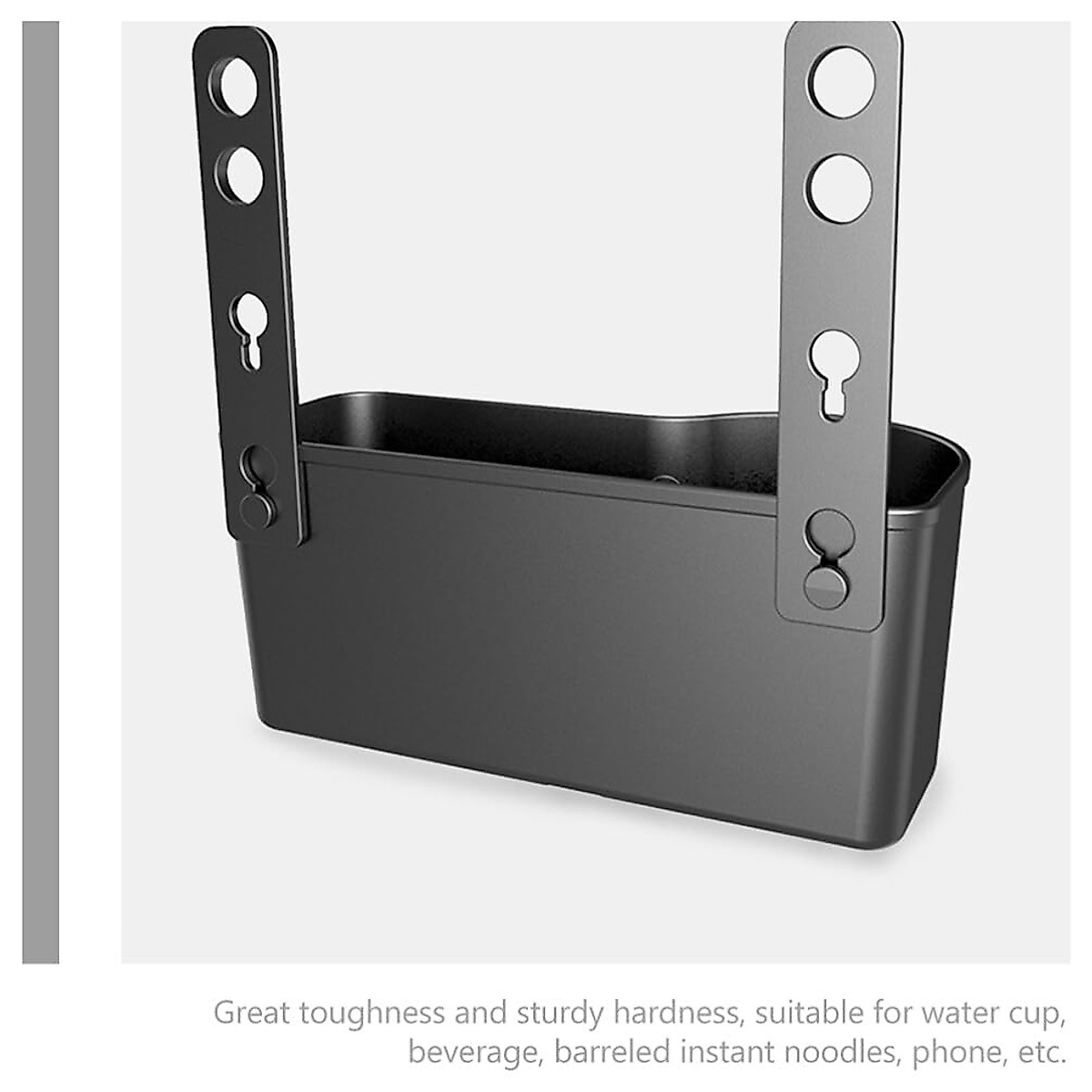 Holibanna Car Cup Holder Mount Car Headrest Seat Back Organizer Cup Holder Snack Tray Car Backseat Organizer with Drinks Holder Vehicle Seat Back Tray for Bottle Foods