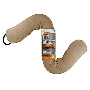 Frost King Door or Window Draft Stop Cloth Seal, 36-inches, Decorative Gold